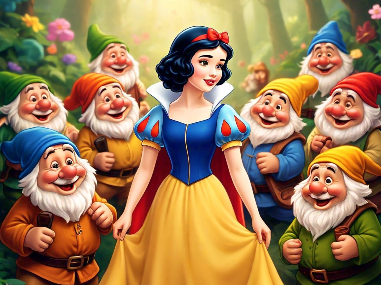 Cuentos para Niños: Blanca Nieves y Los 7 Enanos